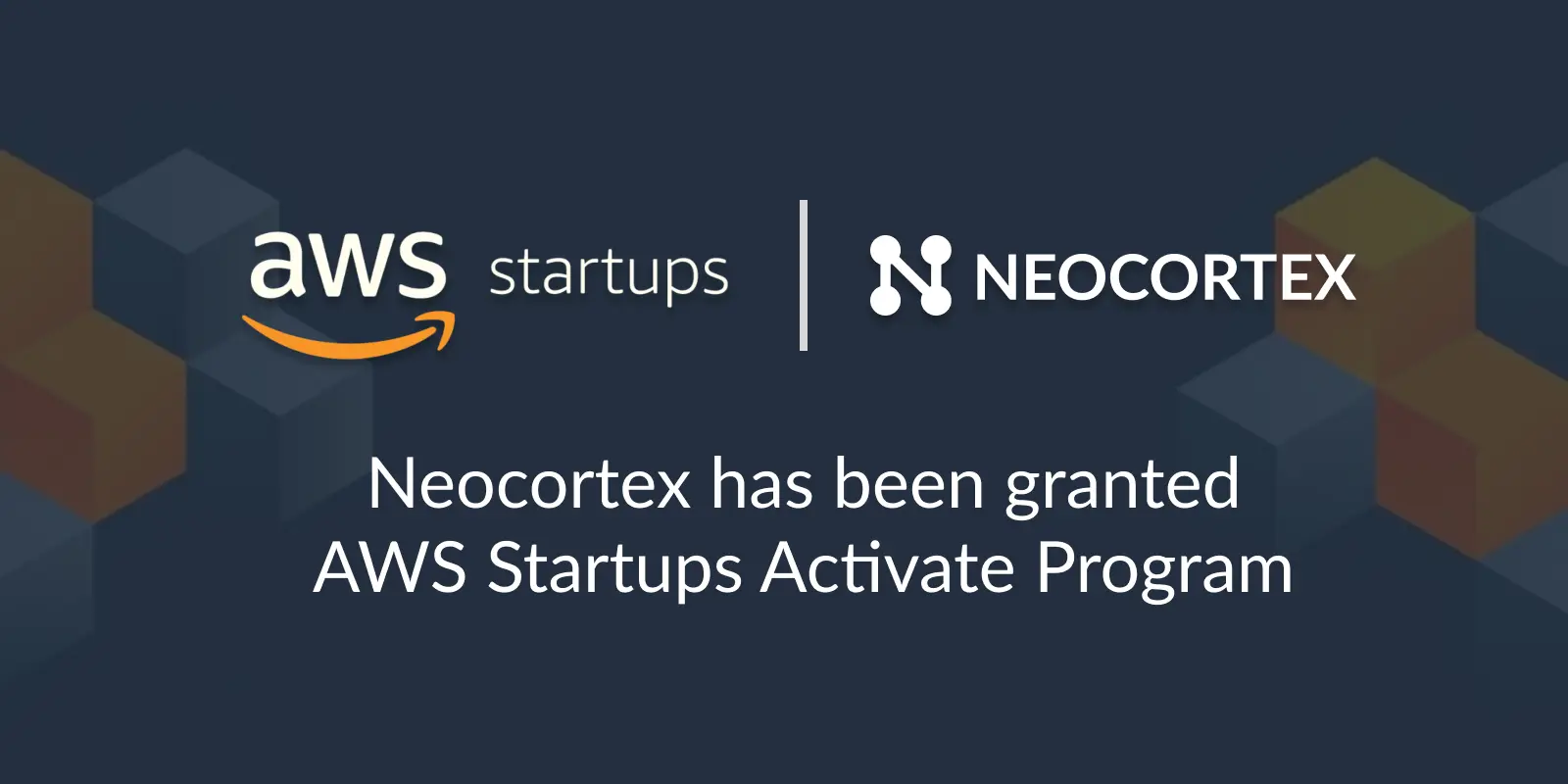 Neocortex Blog | Neocortex has been granted AWS Activate